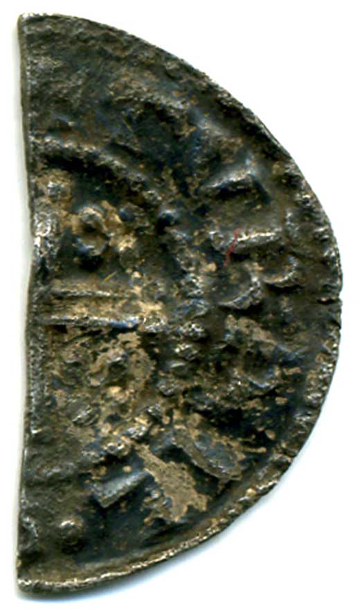 Bill’s ancient coin discoveries – cut half coins gallery Bill Wyman